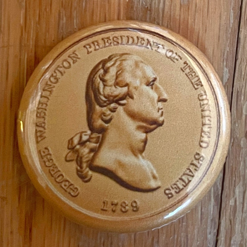 George Washington 4 Pin Set, Presidential, American, Patriot, Founding ...