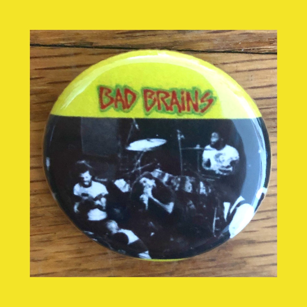 Bad Brains 1.25" Pinback Button, Punk Rock Pin - Etsy
