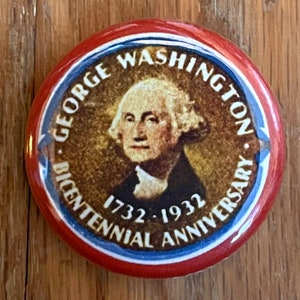George Washington 4 Pin Set Presidential American Patriot - Etsy