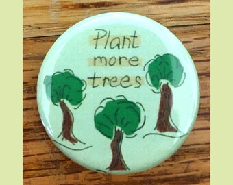 Climate Change Pin Button - Etsy
