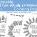 Printable Permission Slip Coloring Pages Vol 1, Gift for Moms, Adult ...
