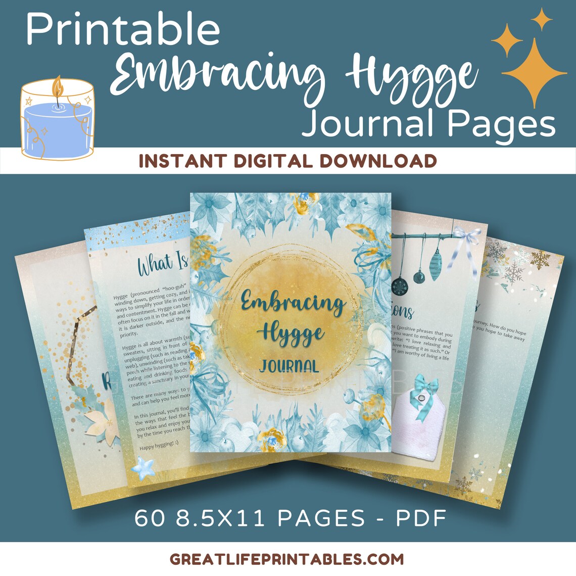 Hygge Journal Printable Journal Hygge Printable Winter - Etsy