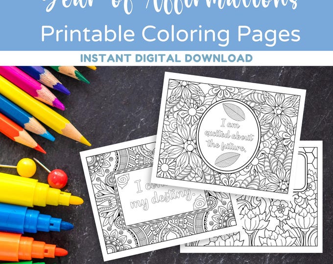 Printable Mindfulness Coloring Pages, Printable Coloring Pages, Adult ...