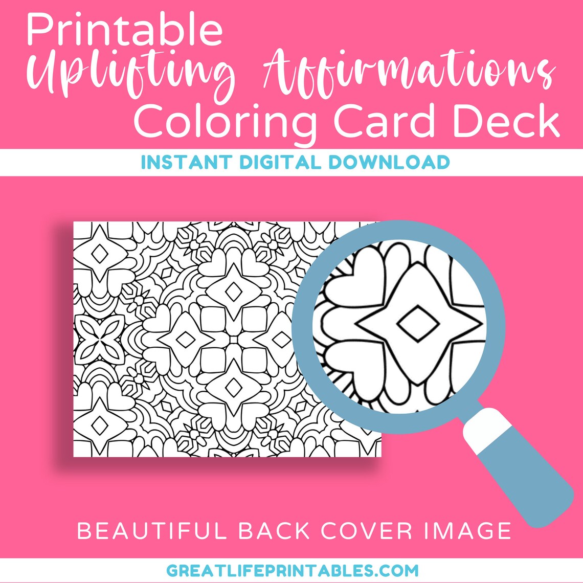 Printable Affirmations Card Deck Printable Affirmation Cards - Etsy