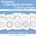 Printable Permission Slip Coloring Pages Bundle, Adult Coloring Pages ...