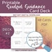 Spiritual Guidance, Printable Card Deck, Oracle Cards, Fortune Teller ...
