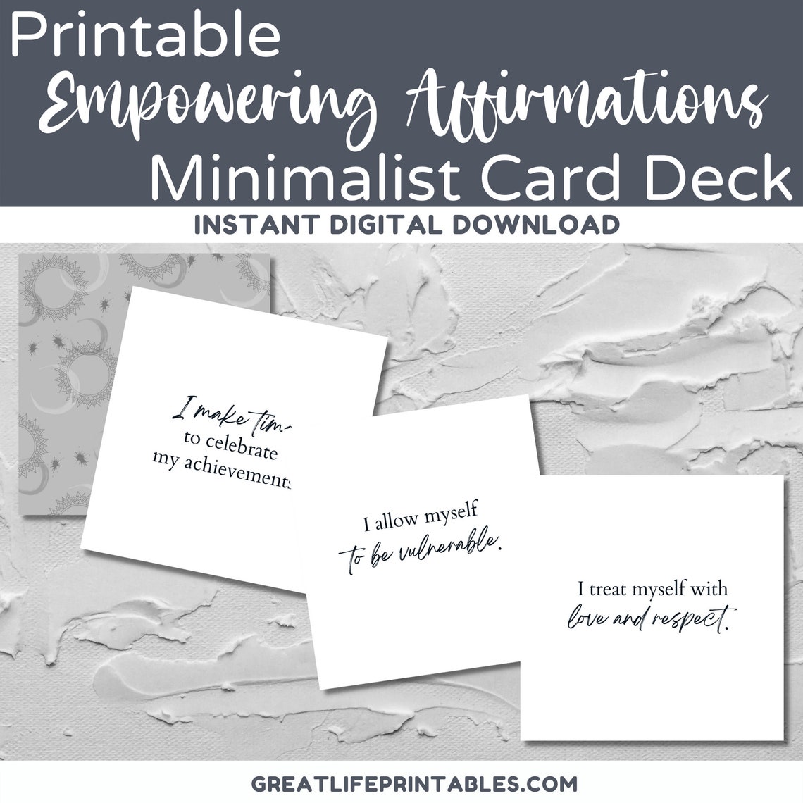 Empowering Affirmations Printable Affirmations Affirmation - Etsy