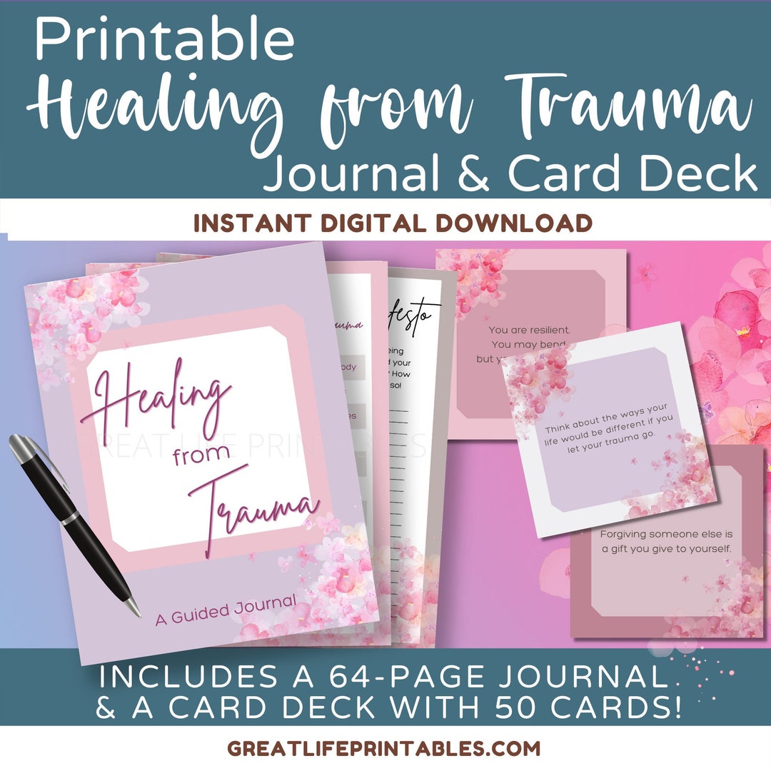 Healing Trauma, Printable Journal, Journal Prompts, Trauma Journal ...