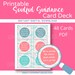 Printable Soulful Guidance Card Deck, Guidance Oracle Cards ...