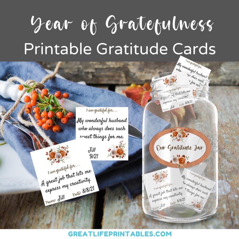 Gratitude Cards - Etsy