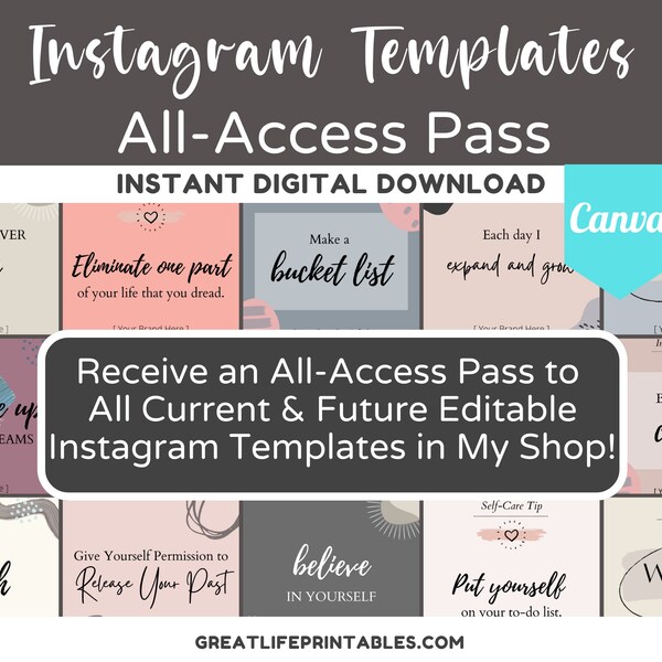 All Access Pass - Etsy