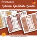 Autumn Bundle, Printable Gratitude Journal, Printable Appreciation Tags ...