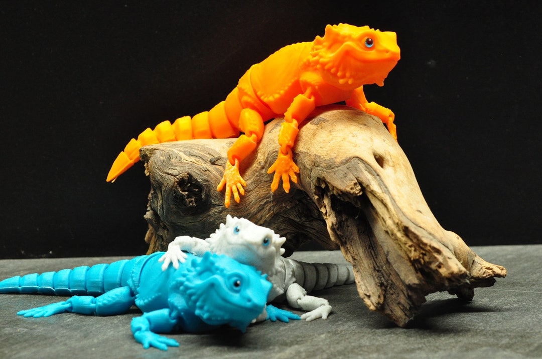 Articulated Bearded Dragon 3D Print - Etsy