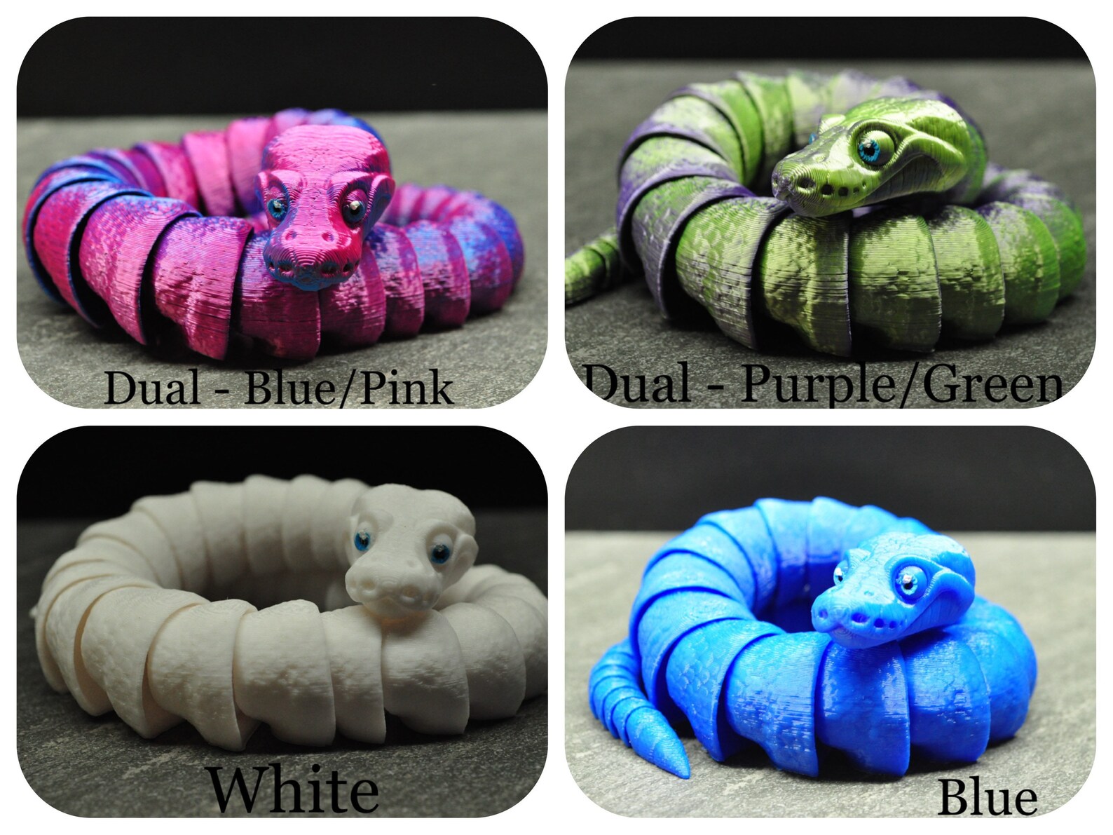 Articulated Ball Python 3D Print - Etsy