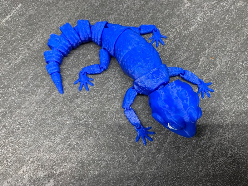 Leopard Gecko Articulated 3D Printed - Etsy