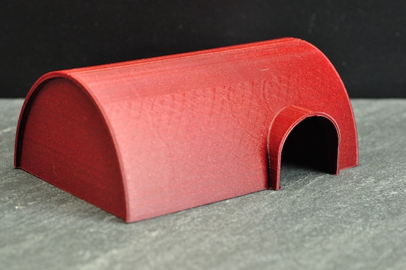 Adult Leopard Gecko Hide Curved Roof | Etsy