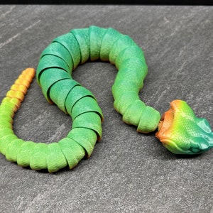Articulated Rattlesnake 3D Print - Etsy