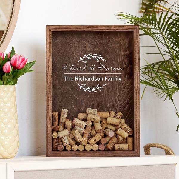 Shadow Box Wine Cork - Etsy
