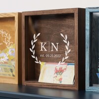 Ticket Shadow Box - Memento Frame - Large 4" Slot on Top of Frame ...