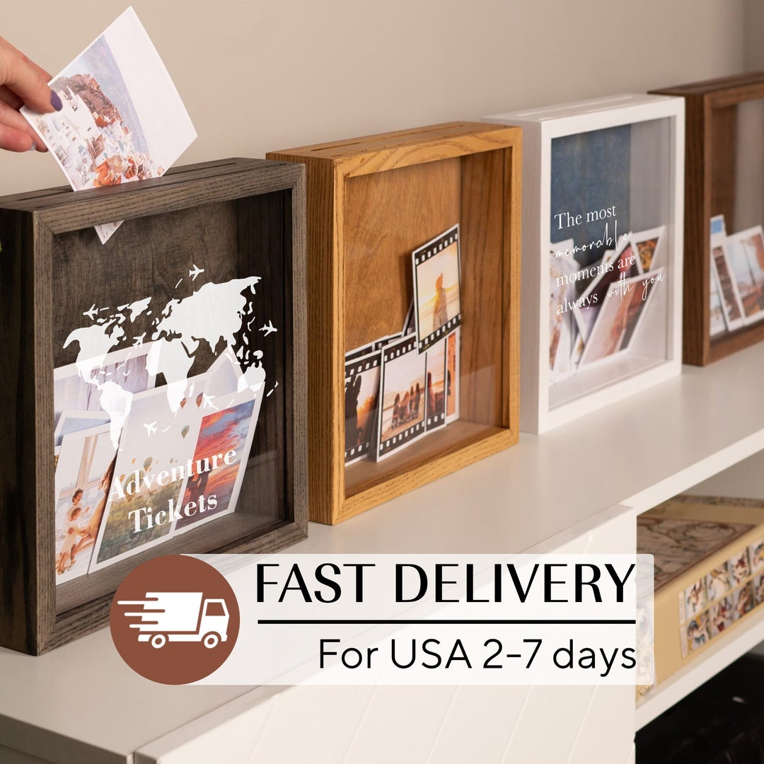 Ticket Stubs Box, Gig Ticket Collection Box, Guitar Gig Tickets Display ...