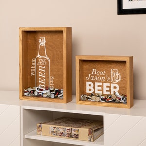 Bottle Cap Display, Bottle Top Holder, Beer Gift, Gifts for Men, Beer ...