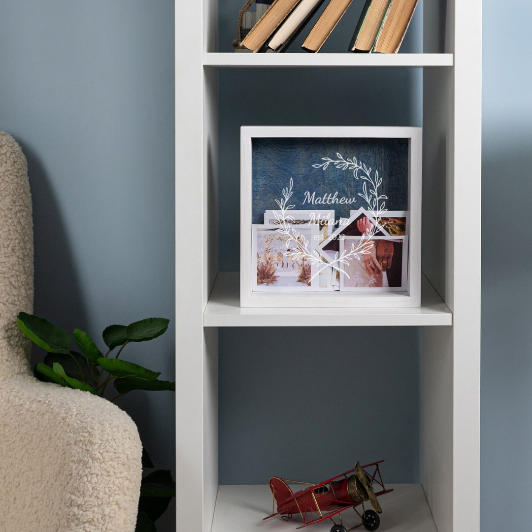 Personalized Photo Memory Box, Custom Wood Keepsake Box, Keepsake Box ...