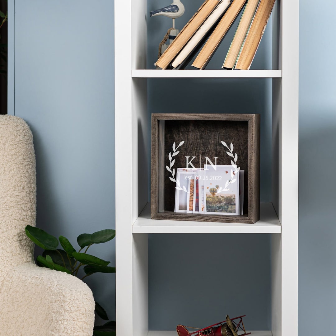 Couple Travel Memory Box, Custom Adventure Archive Box, Memory Wooden ...