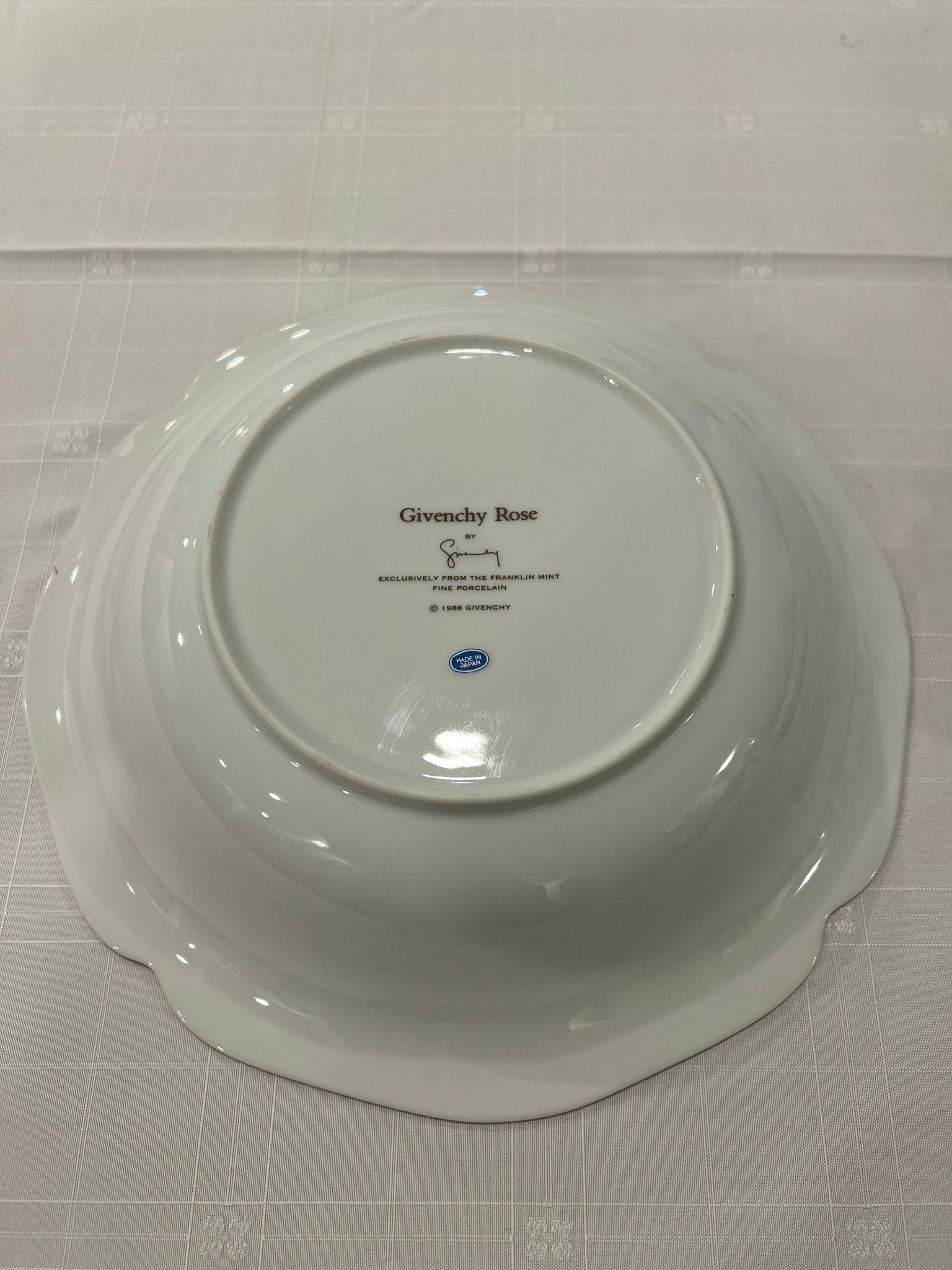 Givenchy Rose Vintage Jug Bowl Pitcher Vase Franklin Mint - Etsy