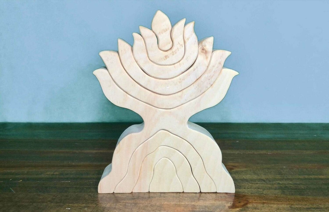 Lotus Flower Stacker - Etsy