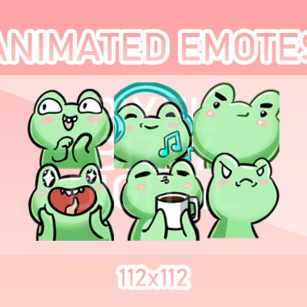 Discord Frog Dancing Emotes - Etsy