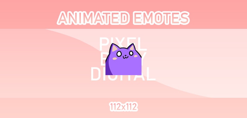 Drawing & Illustration Digital Art & Collectibles Purple Cat Dancing ...