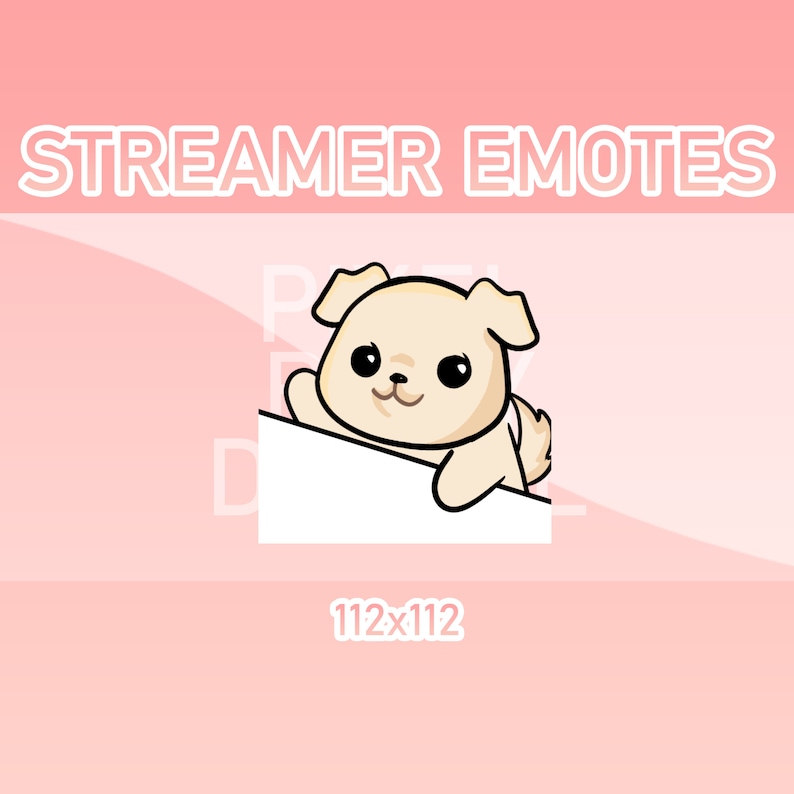 Animated Twitch, Discord and Kick Emotes Animated Dog Bongo - Etsy
