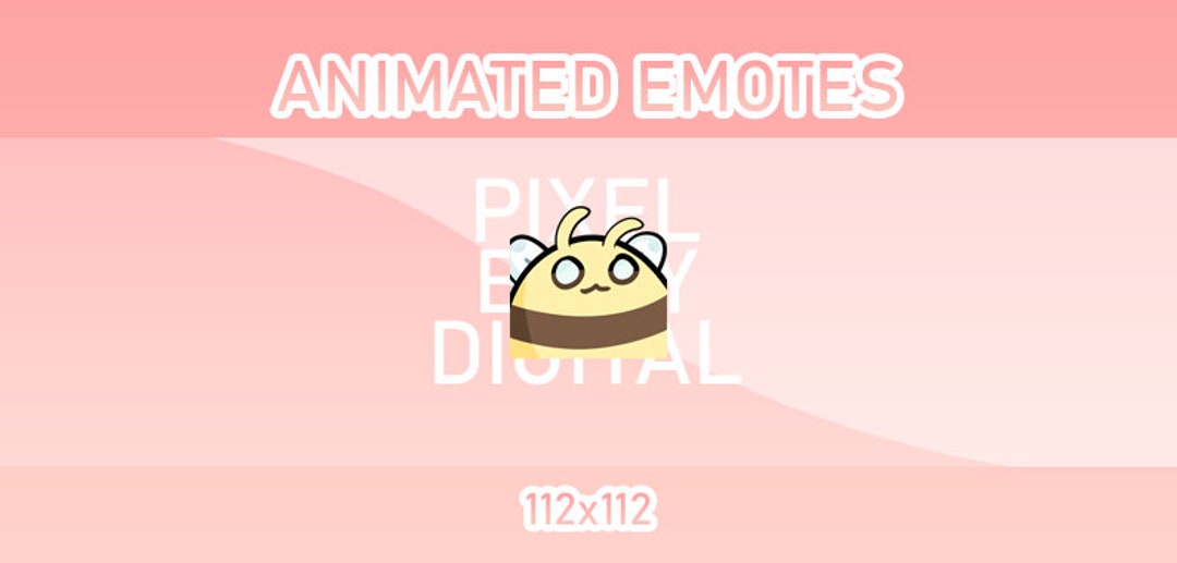 Animated Twitch, Discord and Kick Emotes - Animated Bee Dancing Bouncy ...