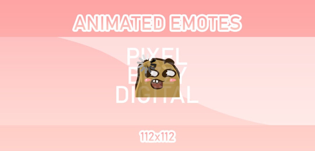 Animated Twitch, Discord and Kick Emotes - Animated Potato Buffer - Etsy