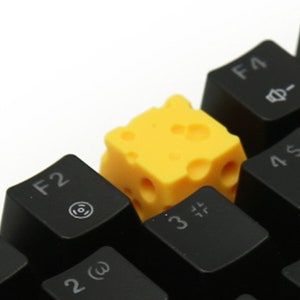 Cheese Keycaps, Esc Keycap, Resin Keycaps, Shift Keyboard Cap, Handmade ...