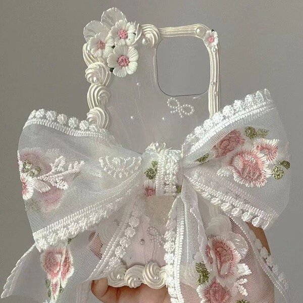 Bow Iphone Case - Etsy