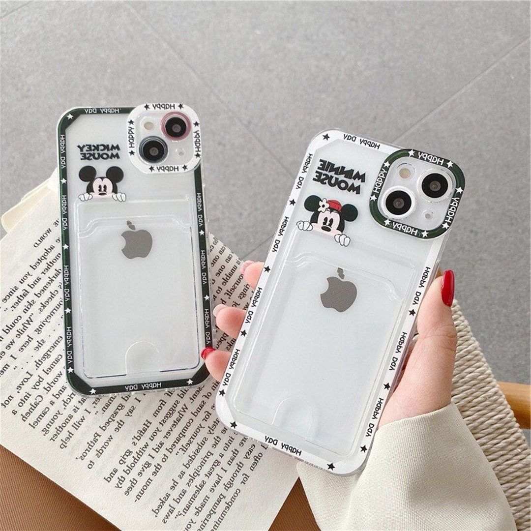 Mickey Mouse Photocard Phone Case Kpop Photocard Phone Case - Etsy