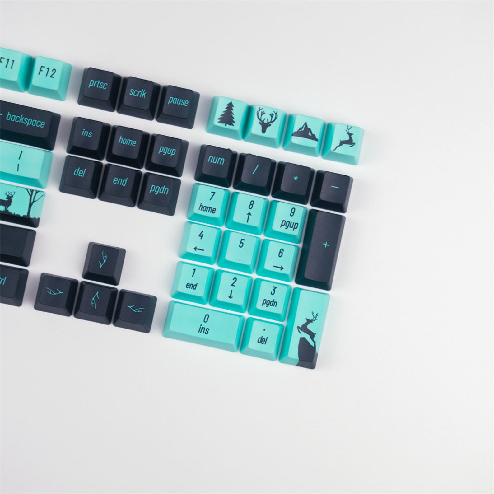 Forest Deer Keycaps Set OEM Keycap Set Artisan Keycap - Etsy Canada