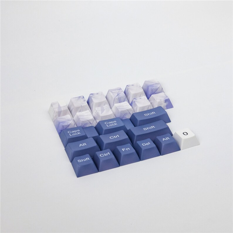 Purple Keycap Set PBT Keycap Set Cherry Height Keycap Set - Etsy
