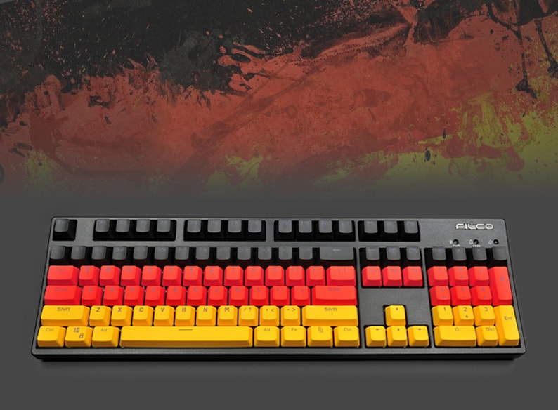 Pink & Blue Keycap Set Thermal Keycap Set Green Keycap Set - Etsy