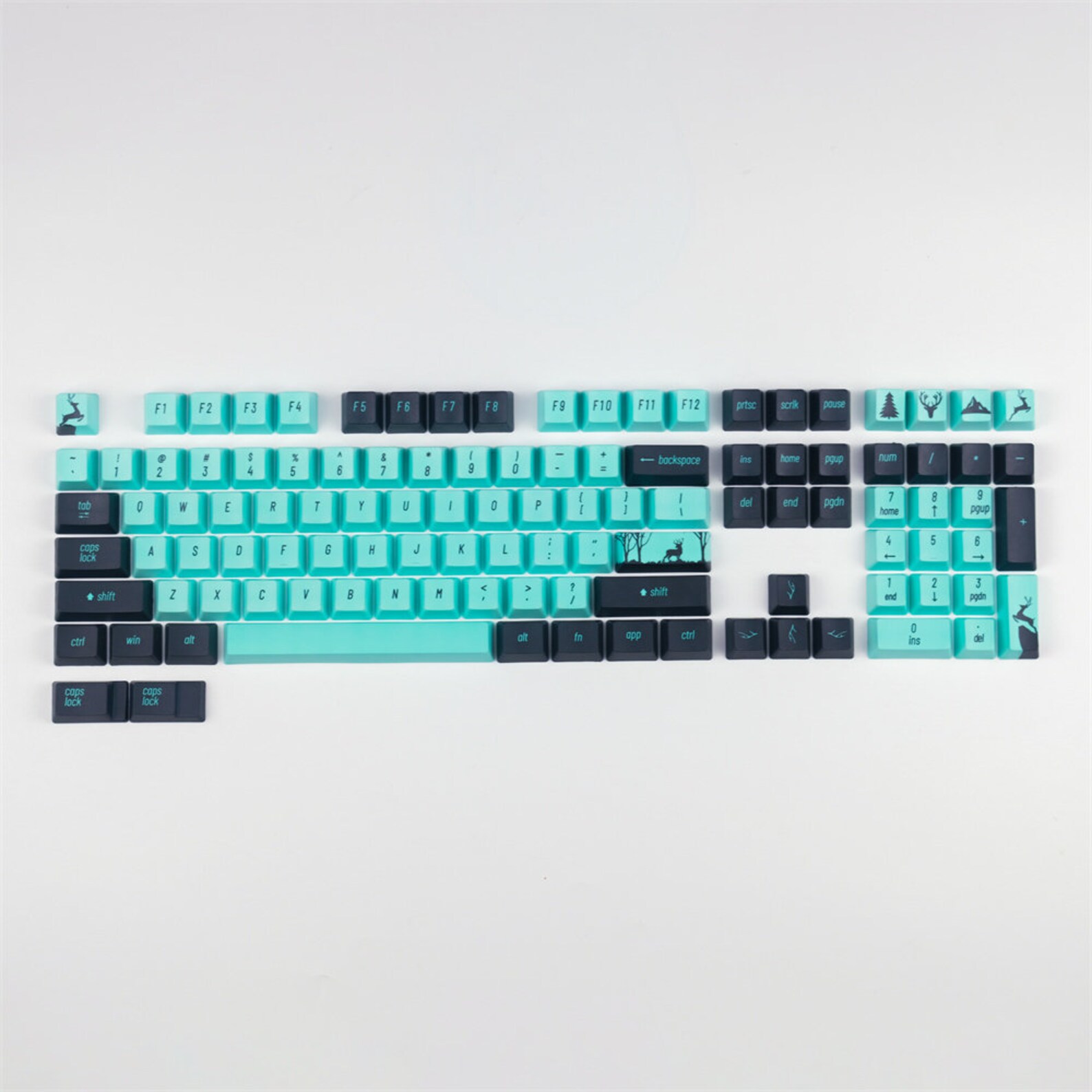 Forest Deer Keycaps Set OEM Keycap Set Artisan Keycap - Etsy Canada
