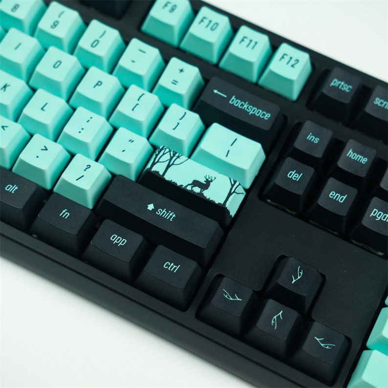 Forest Deer Keycaps Set OEM Keycap Set Artisan Keycap - Etsy Canada
