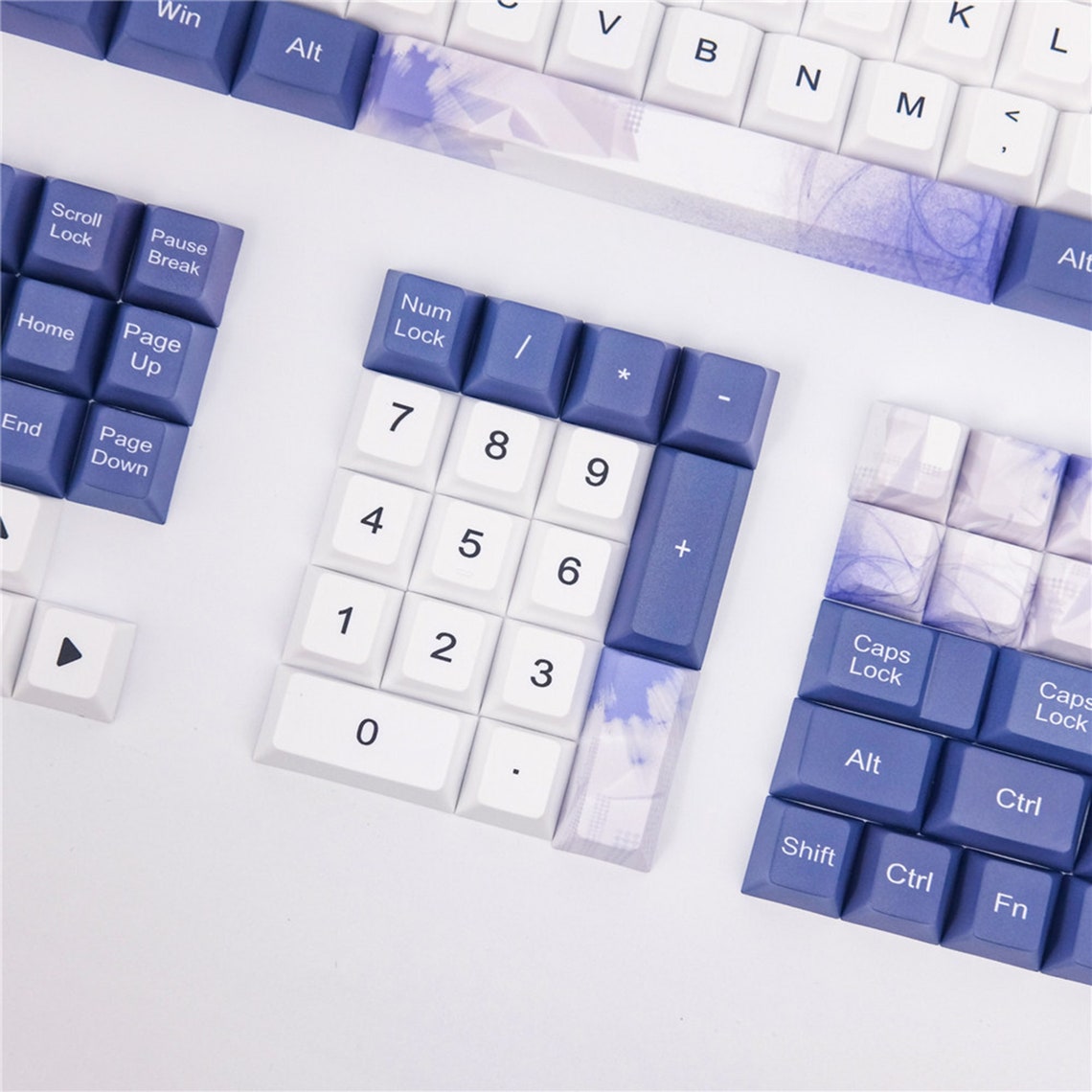 Purple Keycap Set PBT Keycap Set Cherry Height Keycap Set - Etsy