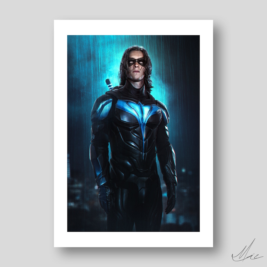Nightwing Poster/art Print by Mizuri With Original Gallery-quality ...