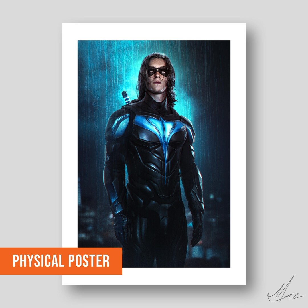 Nightwing Poster/art Print by Mizuri With Original Gallery-quality ...