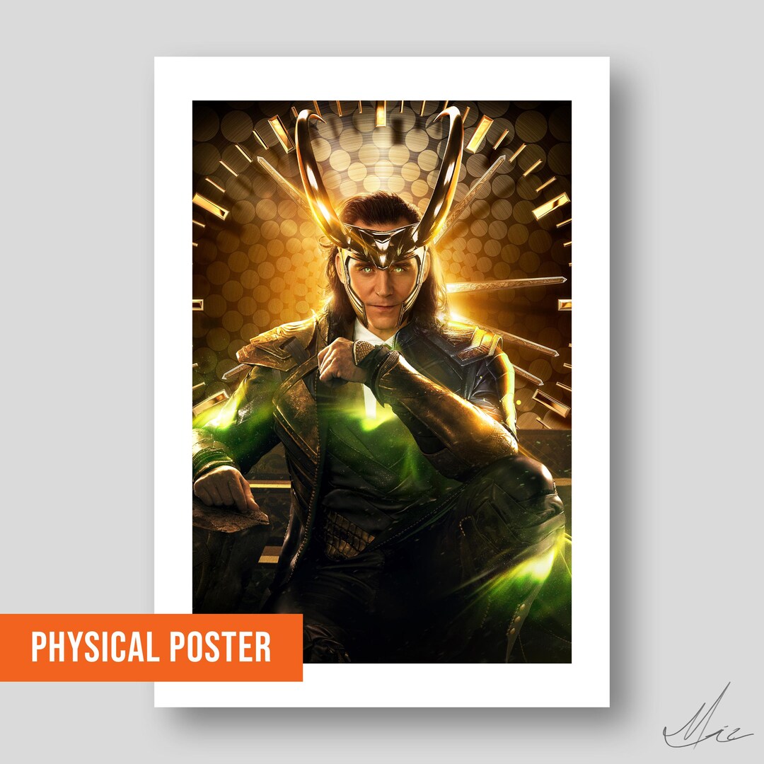 Loki God of Mischief Poster/art Print by Mizuri With Original Gallery ...