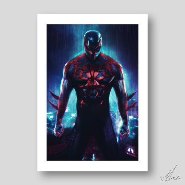 Spiderman 2099 Poster - Etsy