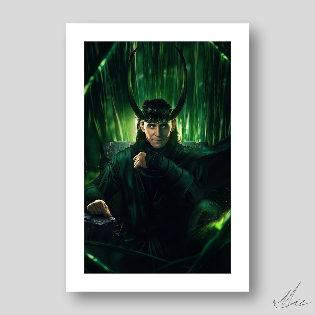 Loki's Glorious Purpose loki Season 2 Throne Fan-art - Etsy Australia