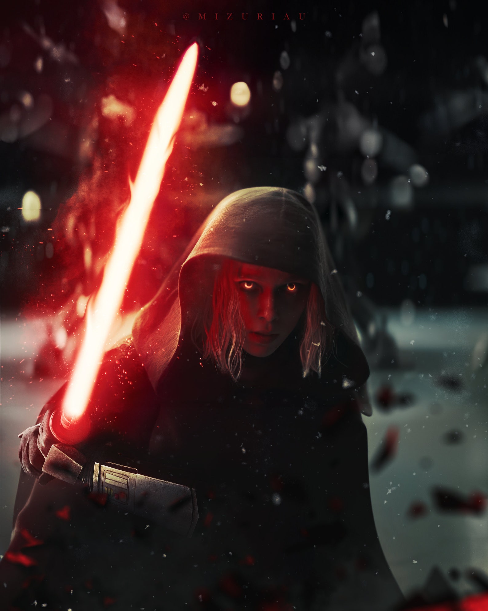 Shin Hati Sith Lord Poster/art Print by Mizuri With Original Gallery ...