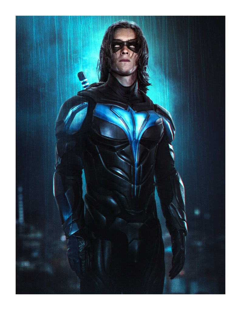 Nightwing Poster/art Print by Mizuri With Original Gallery-quality ...